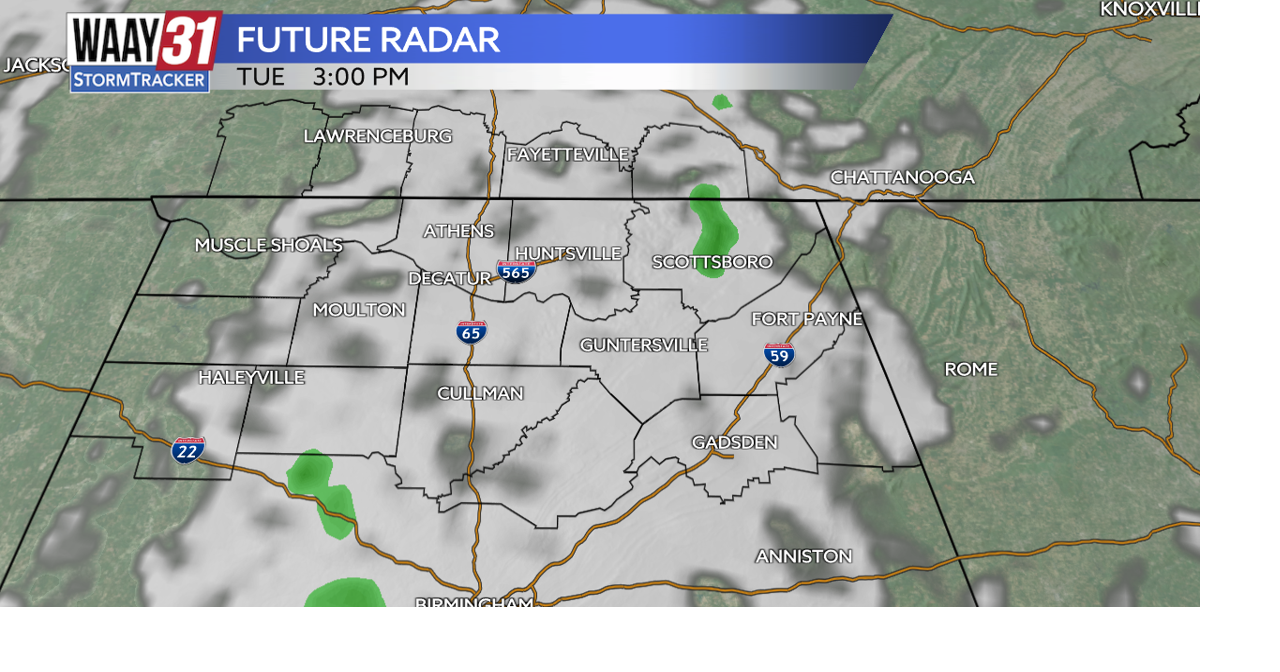 A few Election Day showers | News | waaytv.com
