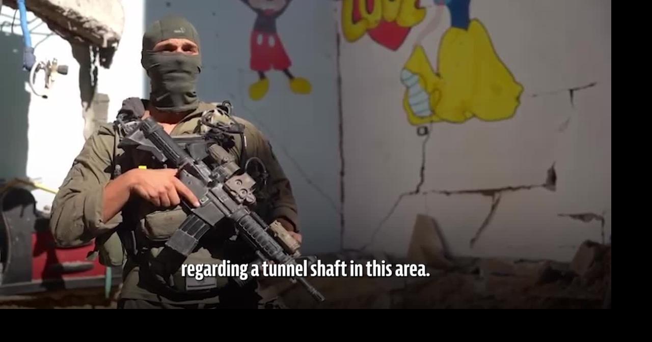 Soldier from the Yahalom Unit, SSGT A on finding Hamas tunnels in Gaza ...