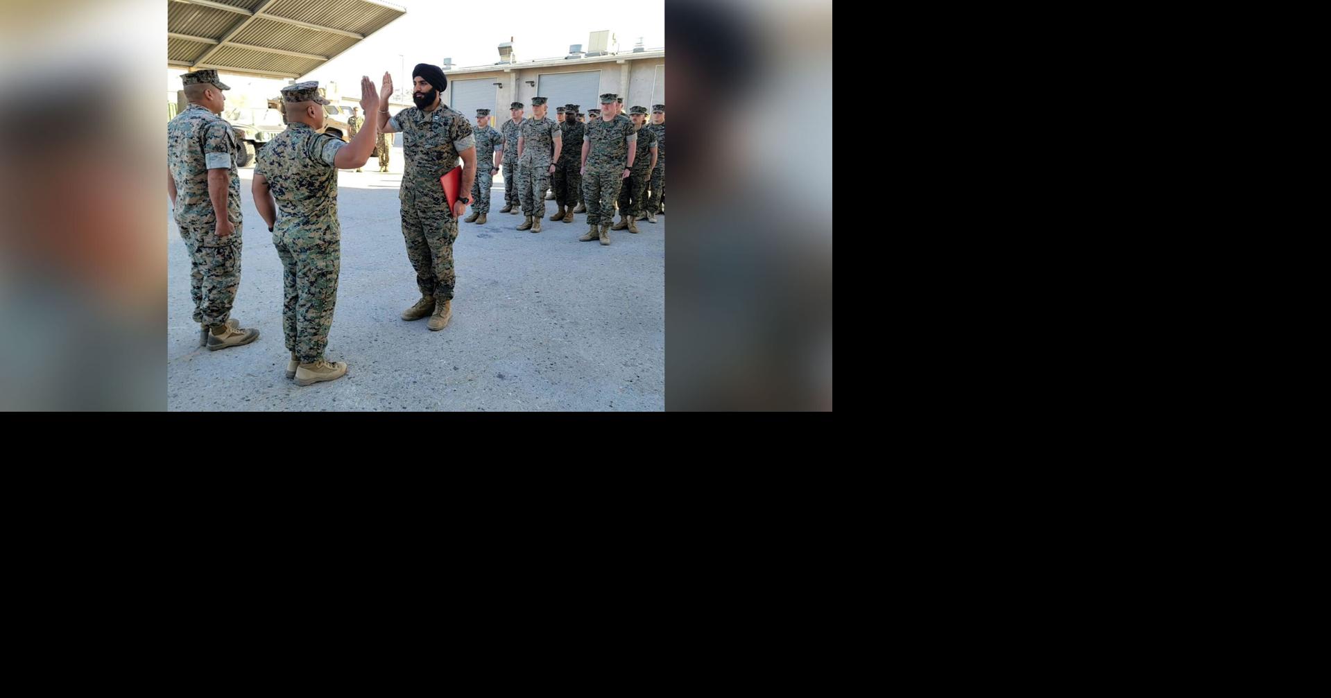 Sikhs are suing the US Marine Corps for the right to wear their turbans ...