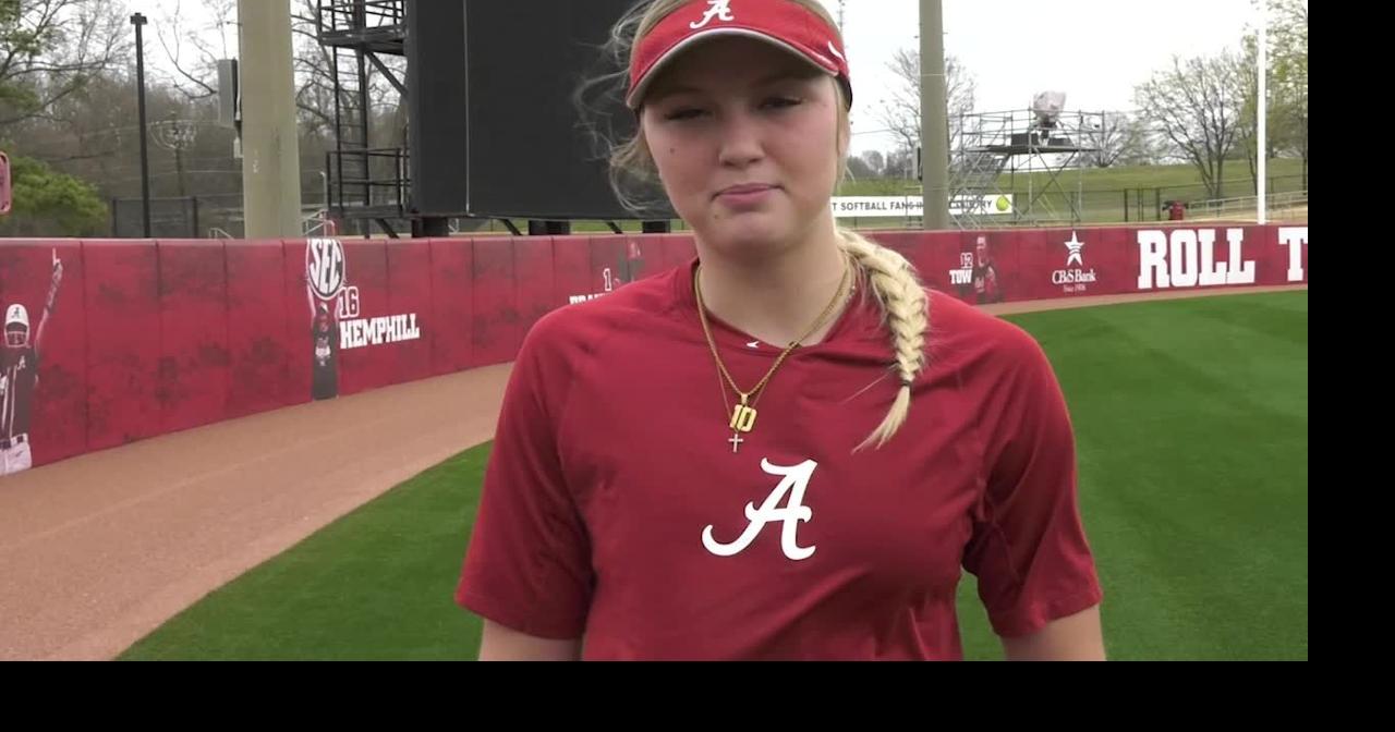 Alabama softball star Abby Duchscherer reveals how she got ready for ...