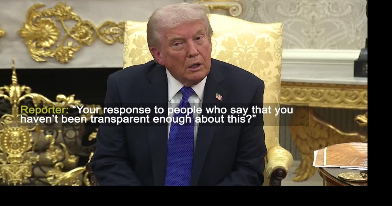 Donald Trump slams critics who say he hasn't been transparent on White ...