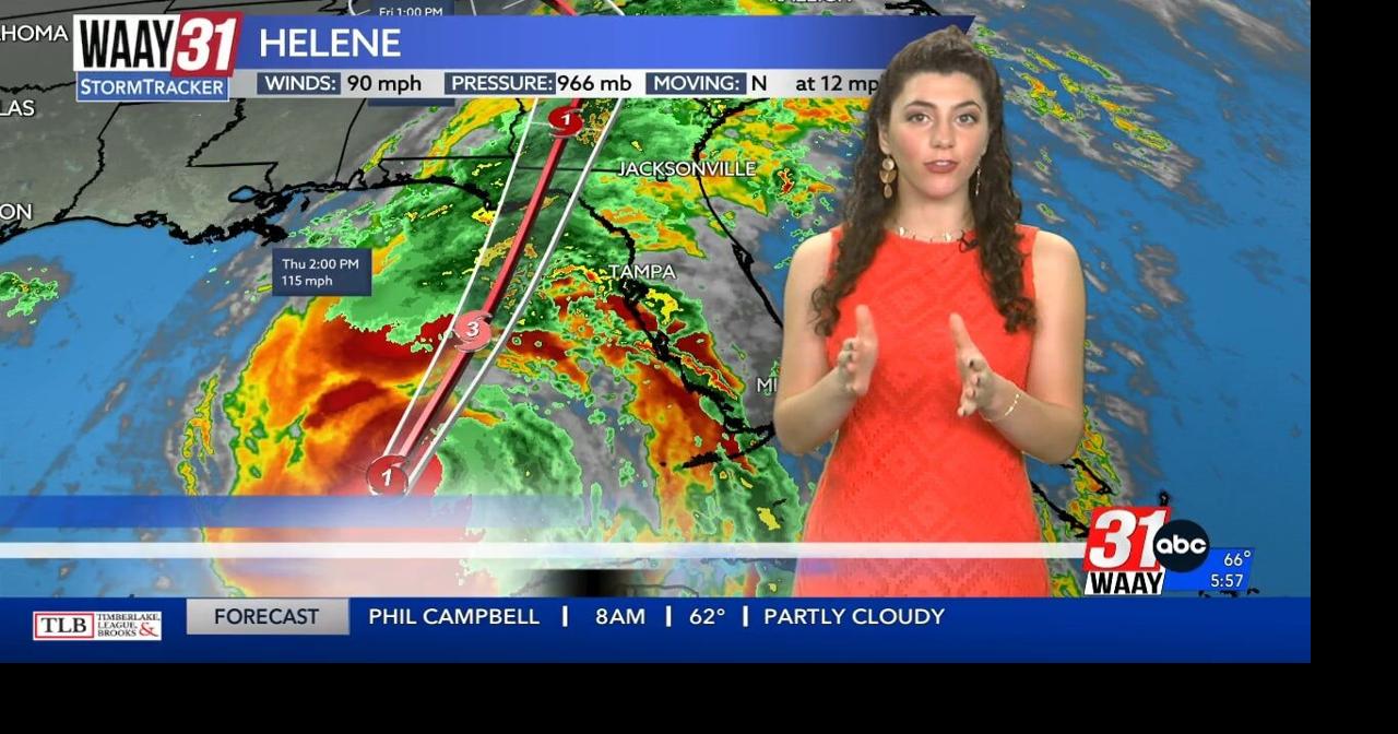 Grace's Hurricane Helene headlines | Video | waaytv.com