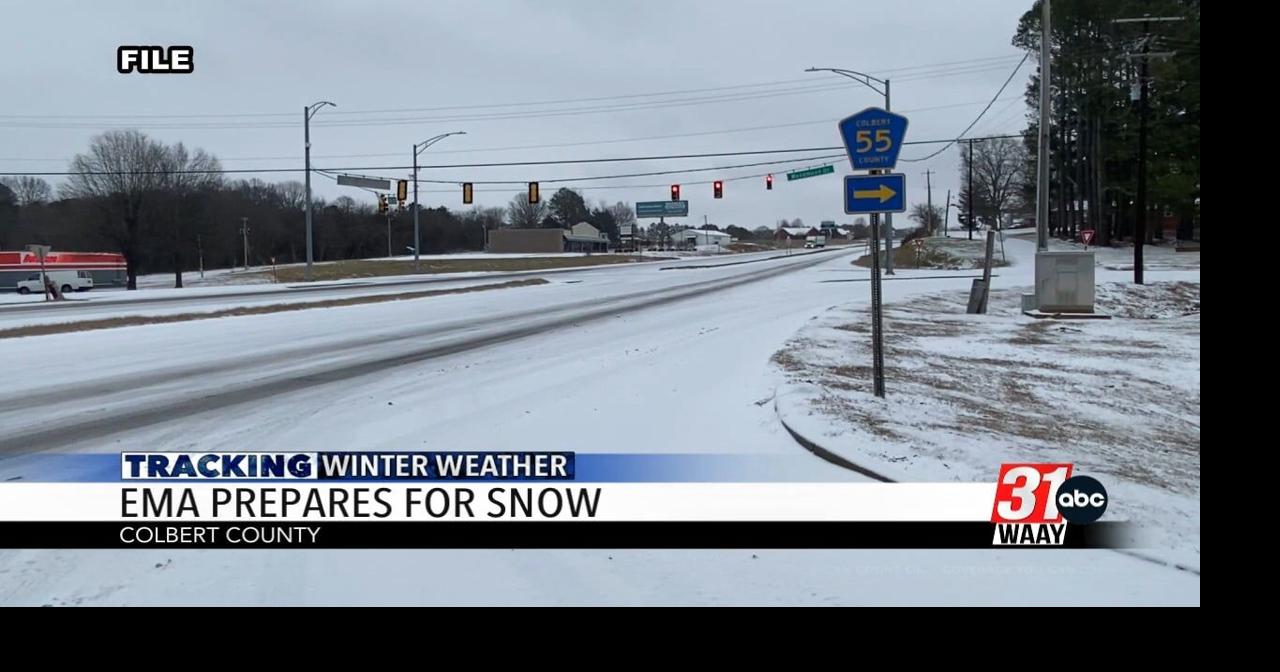 Colbert County EMA prepares for potential snow | Video | waaytv.com