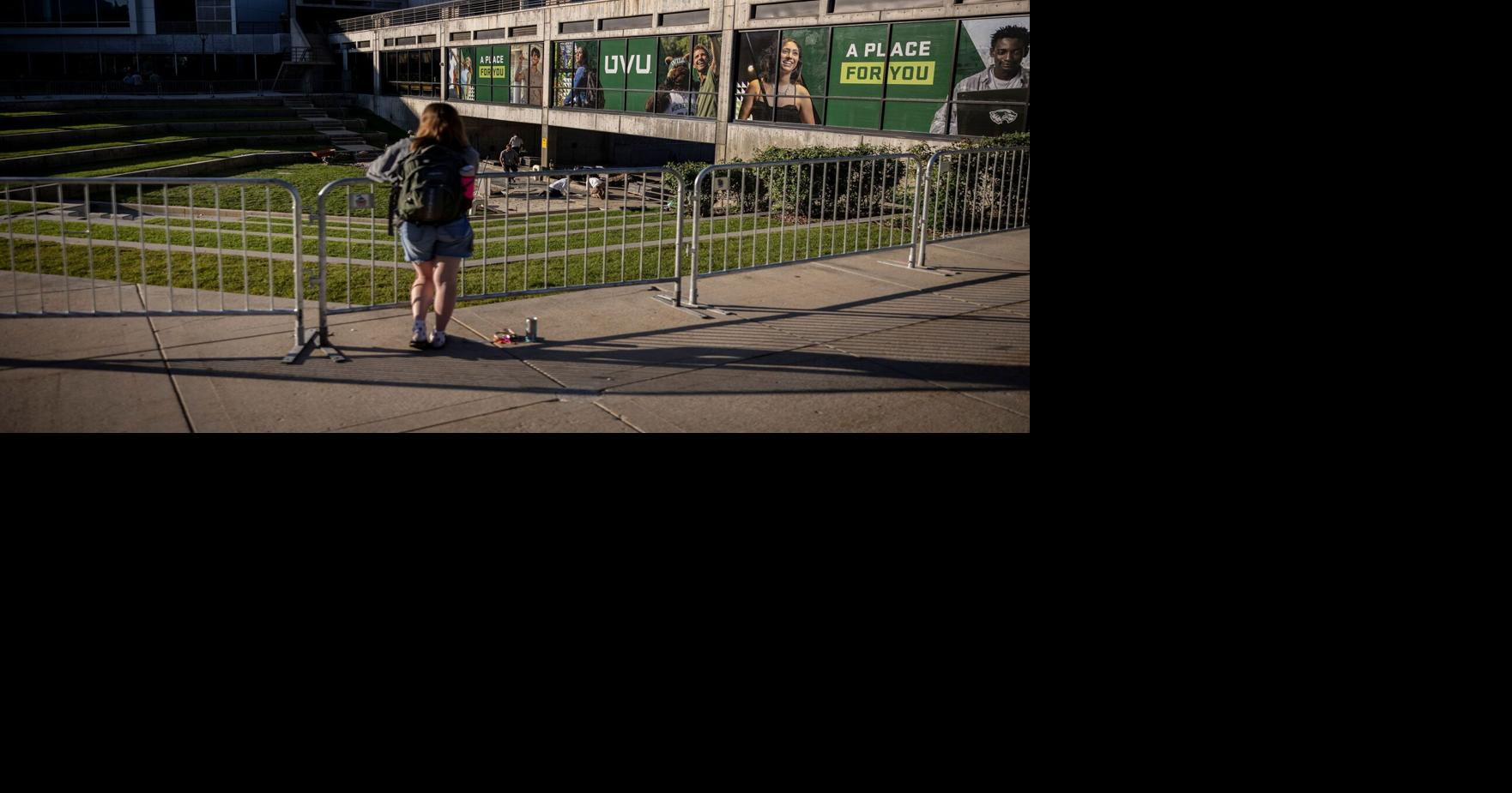 Utah Valley University students return to class one week after Charlie Kirk was killed on campus ...