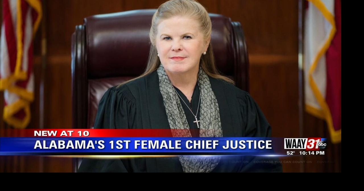 Women's History Month: Alabama's first female chief justice stresses ...