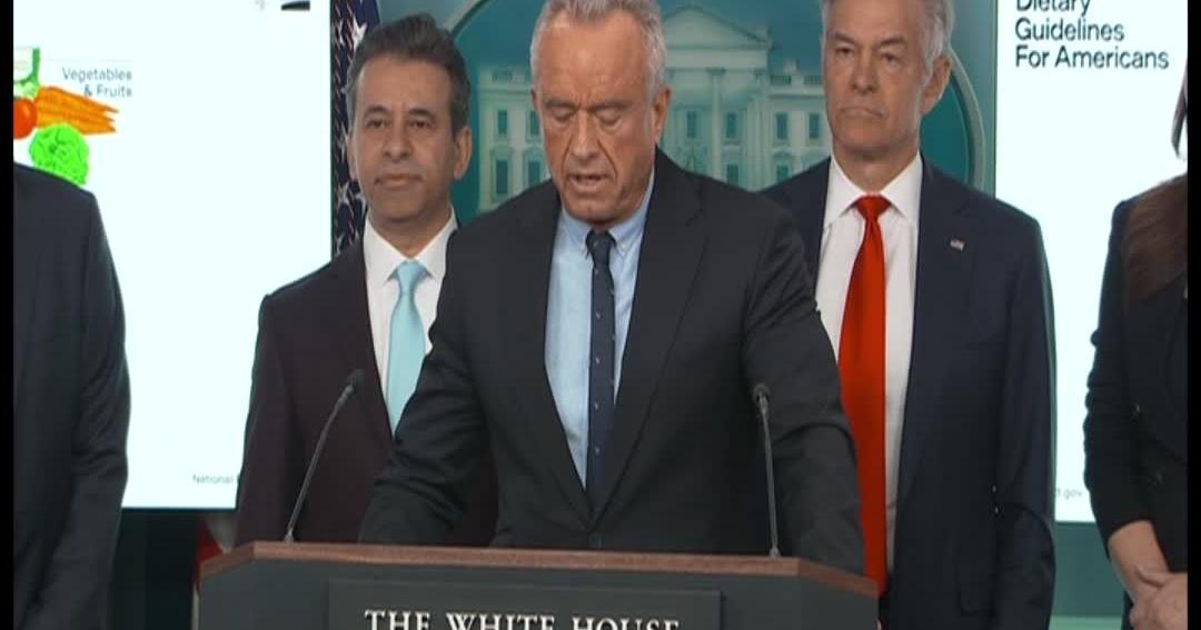 RFK Jr's new health rules: We're ending the war on saturated fats ...