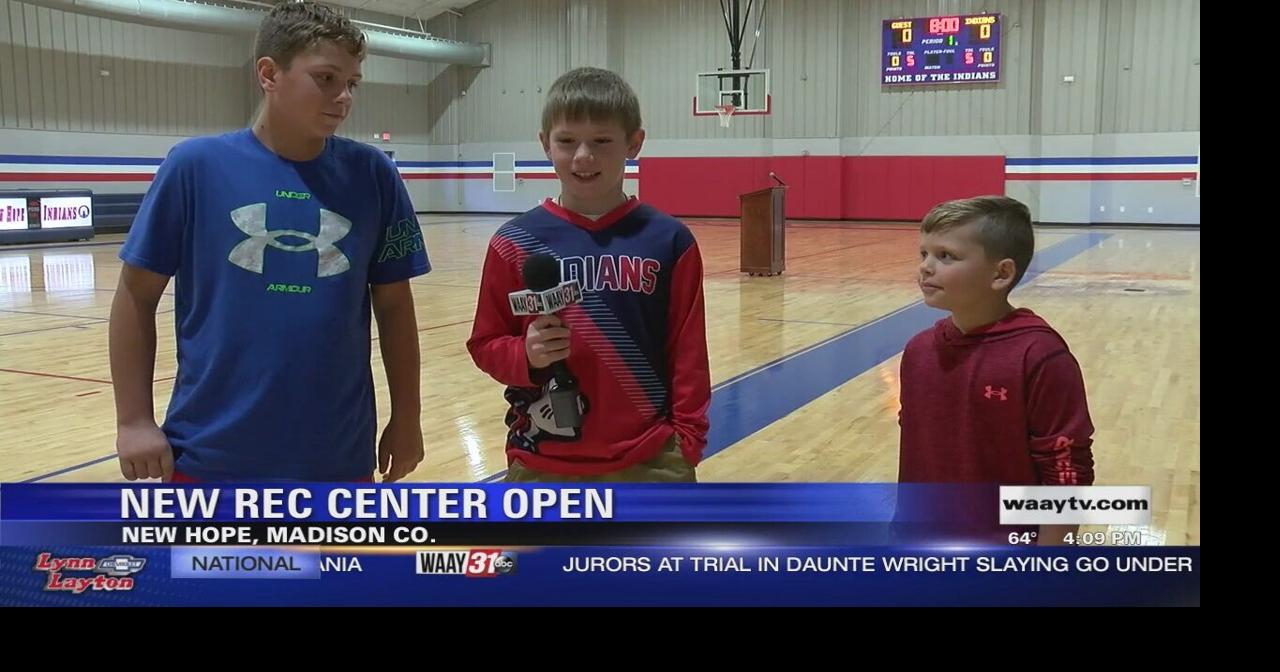 New Hope recreation center now open for business | Huntsville | waaytv.com
