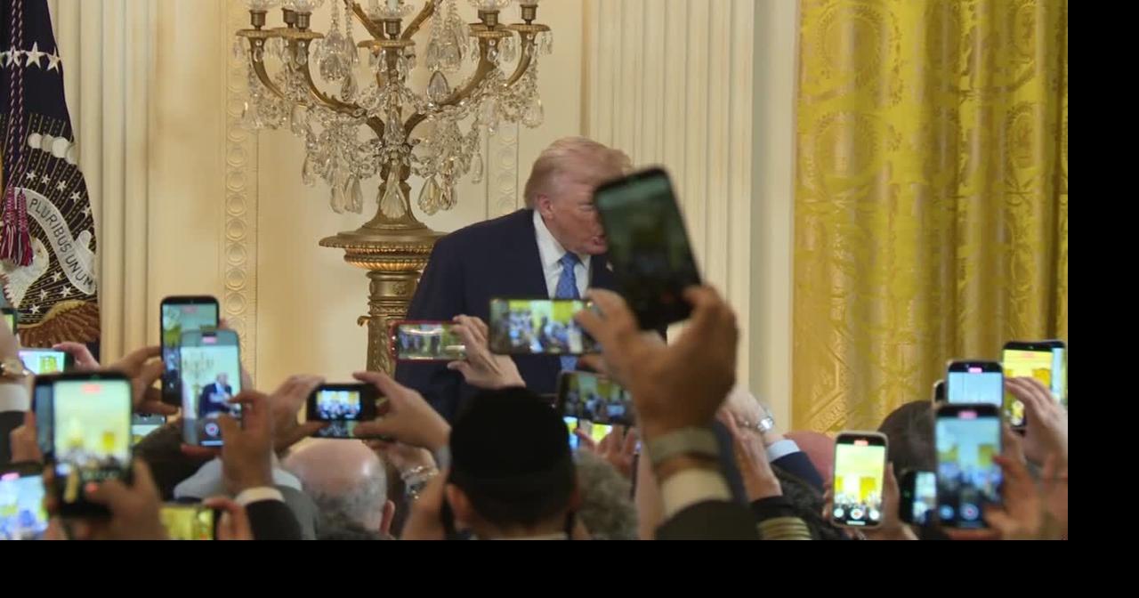 Donald Trump holds Hanukkah reception at White House | Video | waaytv.com