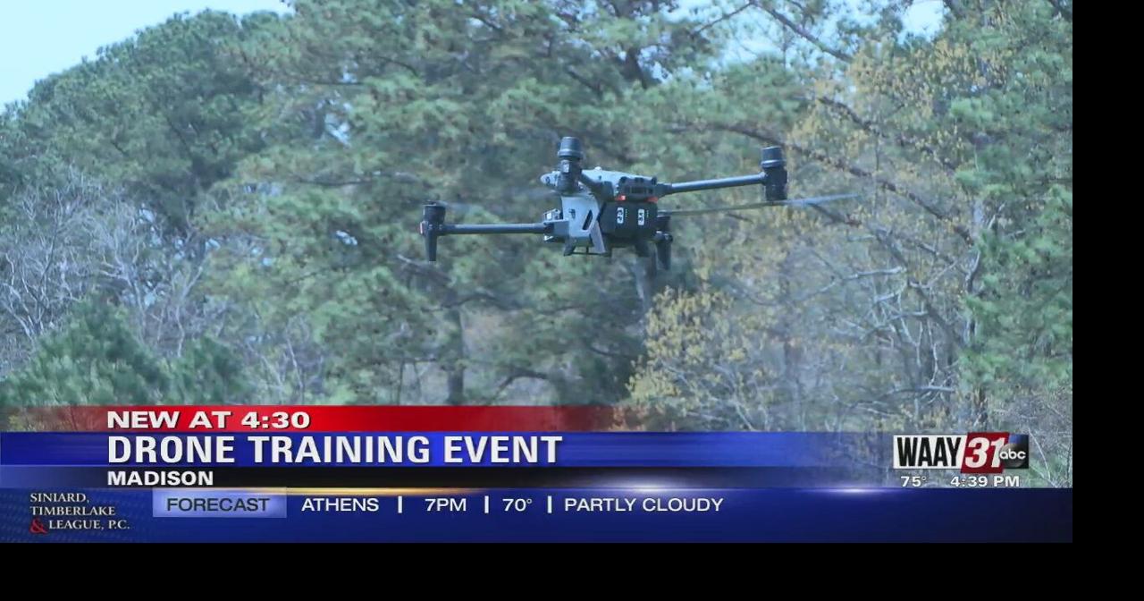 Drones as police tools focus of Madison training event | Video | waaytv.com