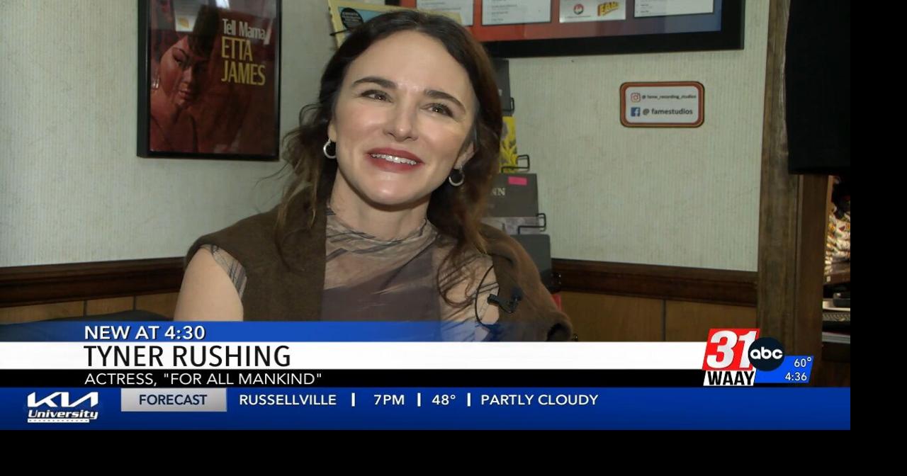 For All Mankind actress Tyner Rushing visits FAME Studios in the Shoals ...