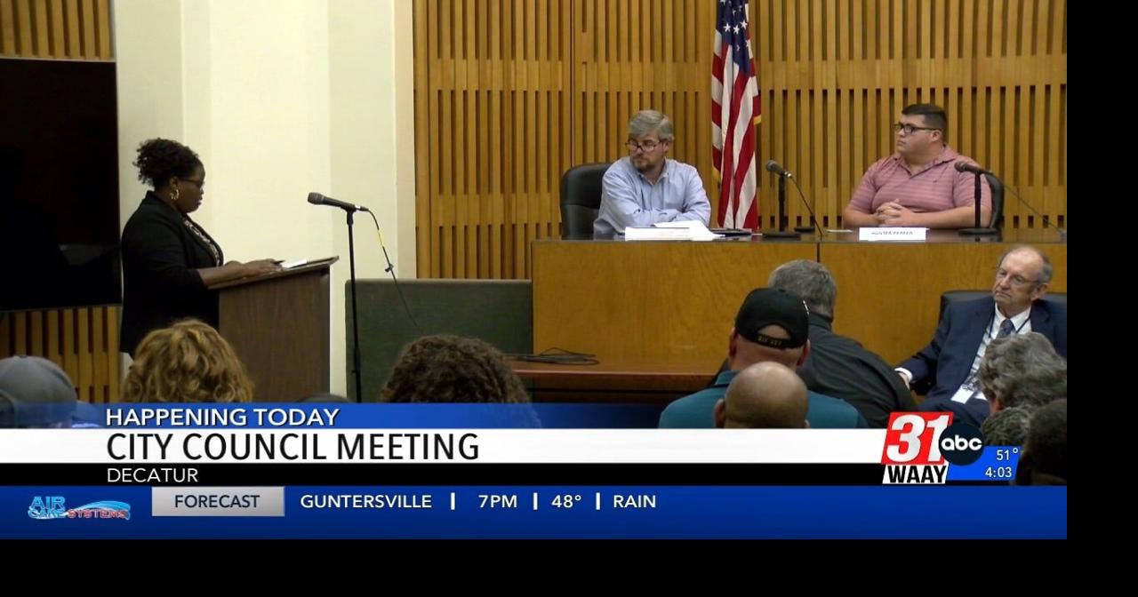 Decatur leaders meet for first time since police officer charged with ...