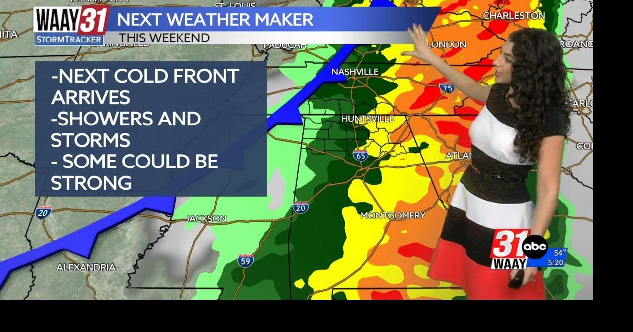 Grace is monitoring our next weather-maker | Video | waaytv.com