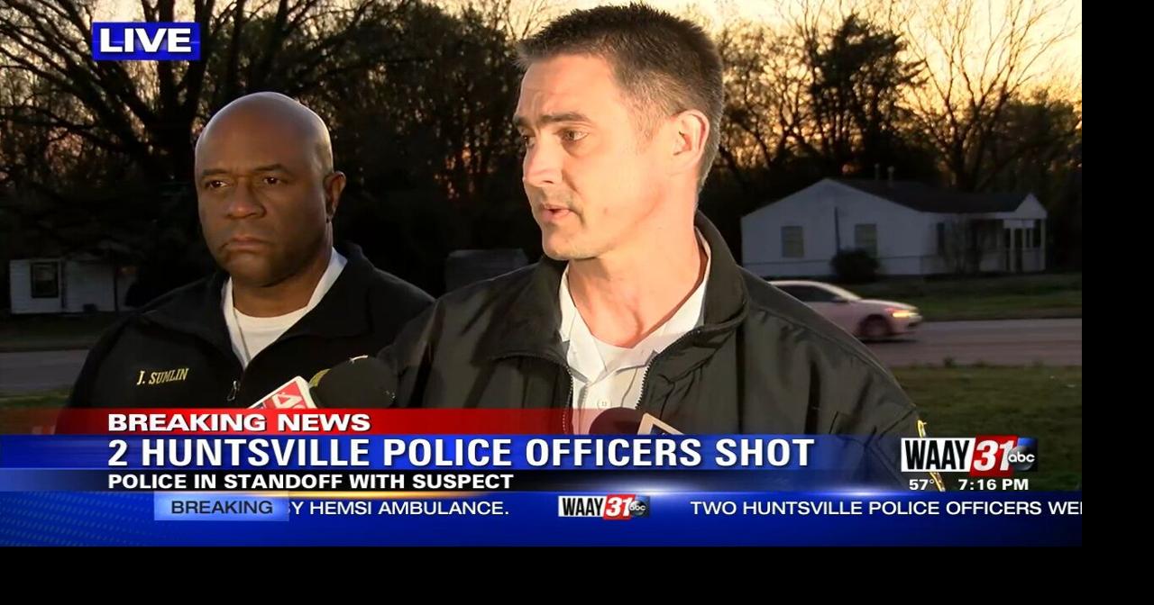 2 Huntsville Police Department officers shot in ambush | Video | waaytv.com