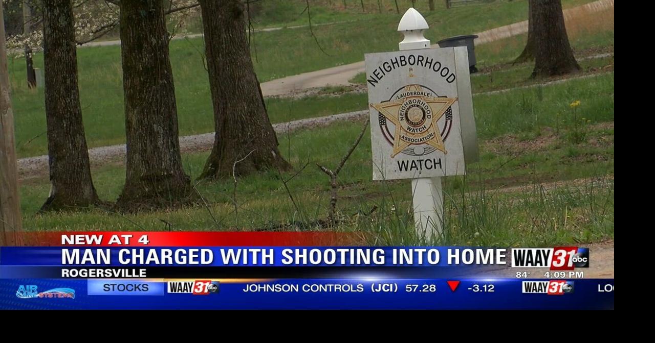 Alabama man charged with shooting into neighbor's home | Video | waaytv.com