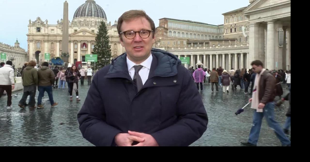 First Christmas celebrated by Pope Leo since his election | Video ...