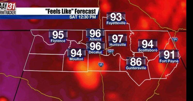 Hot and humid afternoon ahead, chance for isolated severe storms | News ...