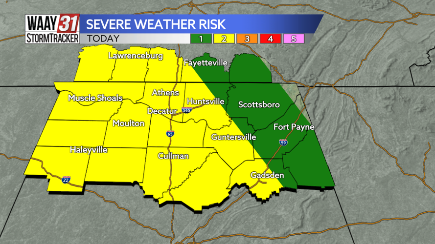 Sunday night severe weather risk and more storms coming for the work ...