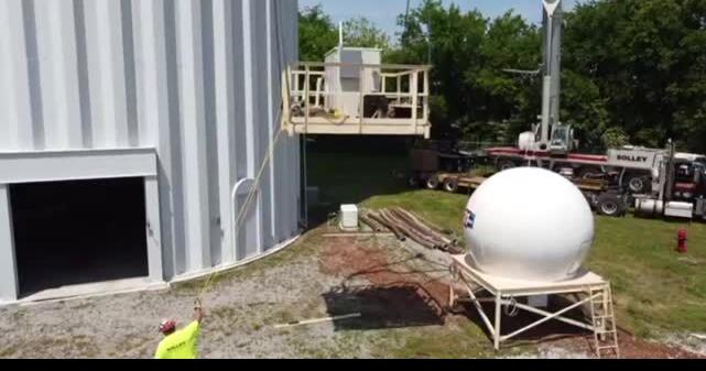 VIDEO: Installing the WAAY 31 StormTracker Early Warning Radar Network ...