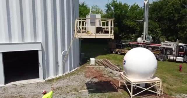 VIDEO: Installing the WAAY 31 StormTracker Early Warning Radar Network ... VIDEO: Installing the WAAY 31 StormTracker Early Warning Radar Network ...