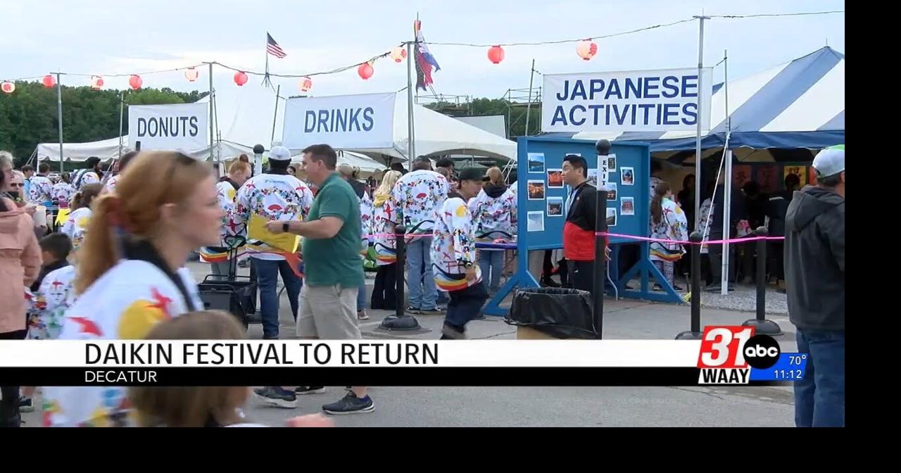 Daikin Festival returns to Decatur's Point Mallard Park | Video ...