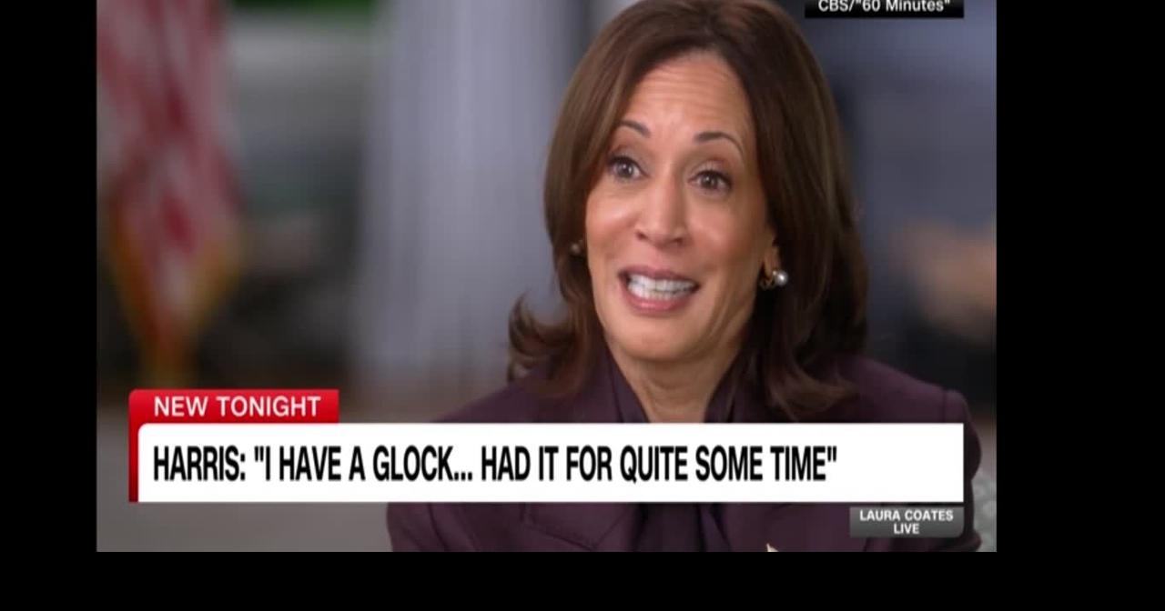 Kamala Harris talks about her Glock | Video | waaytv.com