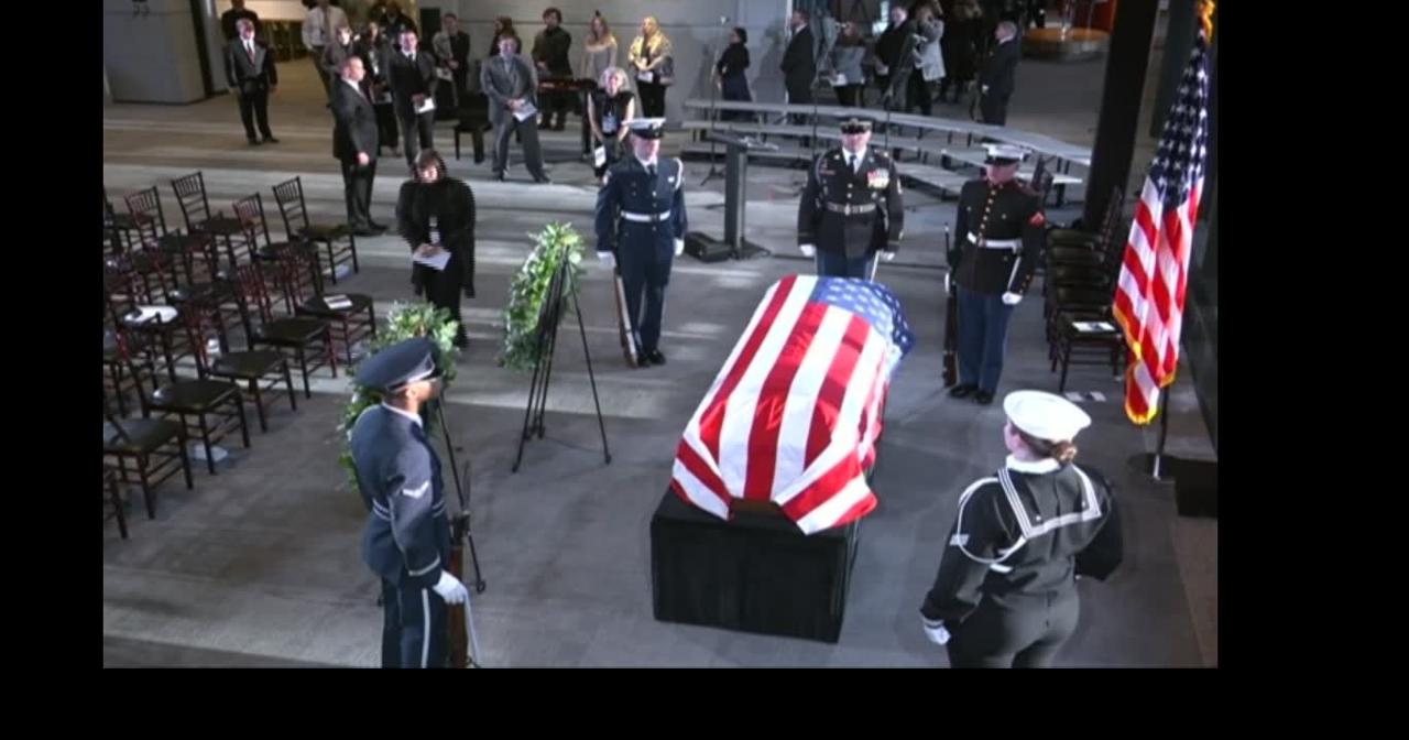 President Jimmy Carter lying in repose at Carter Center in Atlanta ...