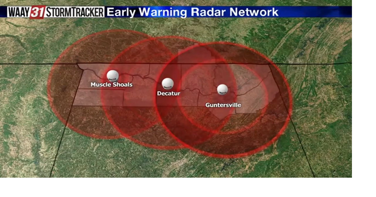 The WAAY 31 StormTracker Early Warning Radar Network: Coverage You Can ...