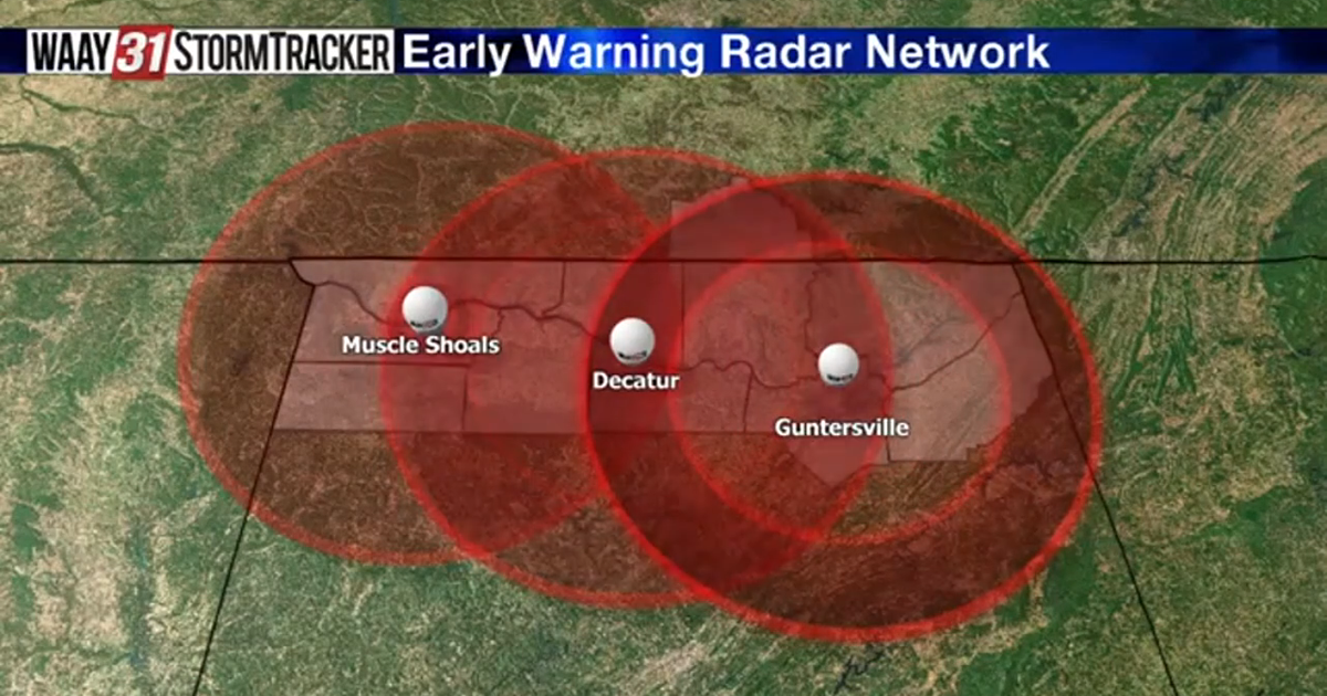 The WAAY 31 StormTracker Early Warning Radar Network: Coverage You Can ... The WAAY 31 StormTracker Early Warning Radar Network: Coverage You Can ...