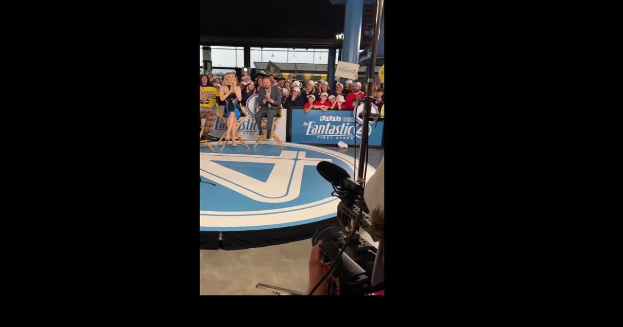 Cast of 'The Fantastic Four: First Steps' waves goodbye to cheering ...