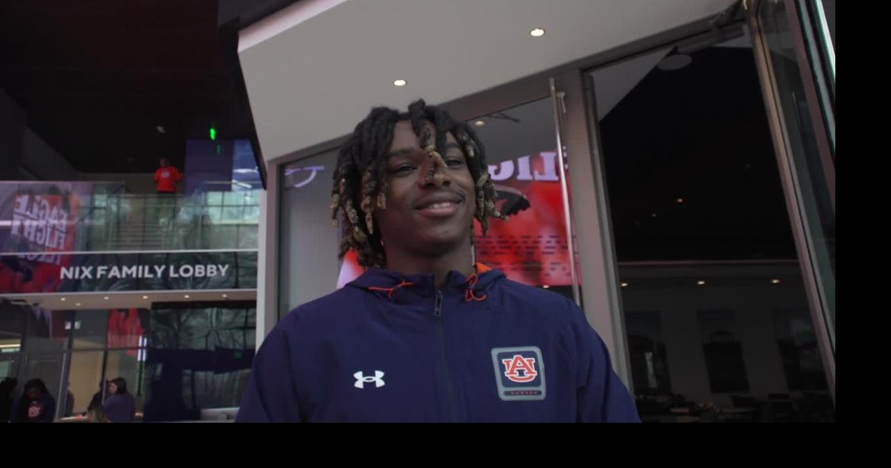 Bryce Cain, Auburn wide receiver, updates spring practice progress ...