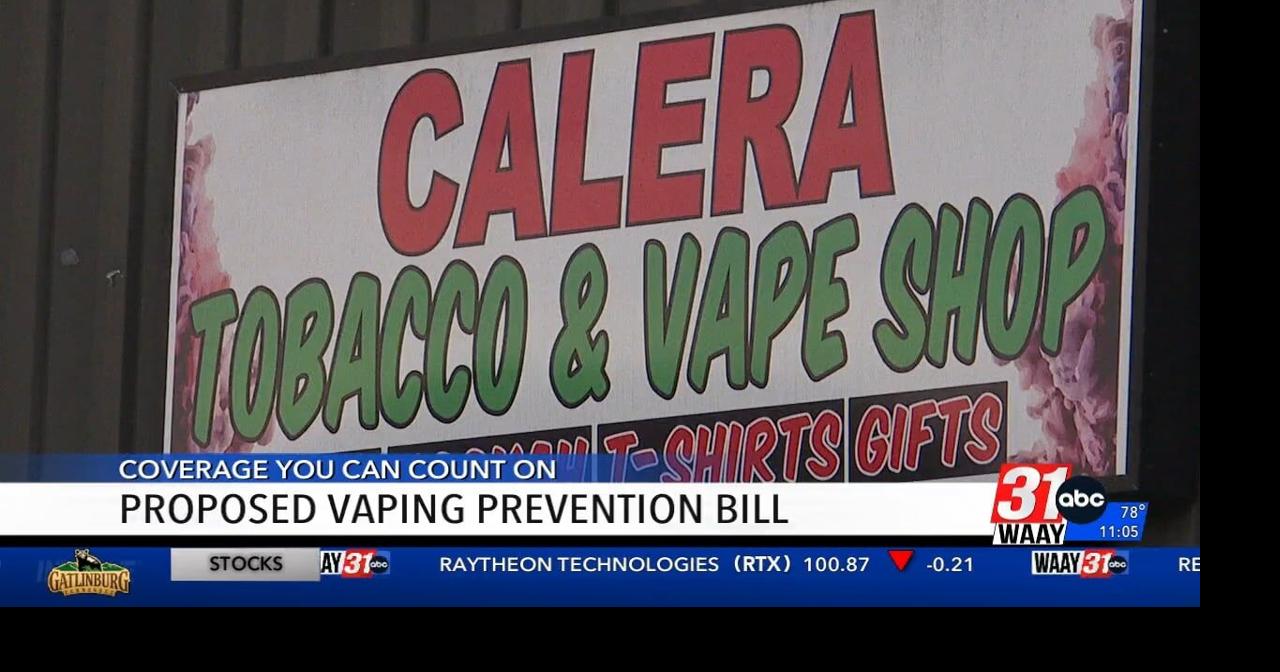 Underage vaping prevention bill proposed in Alabama | Video | waaytv.com