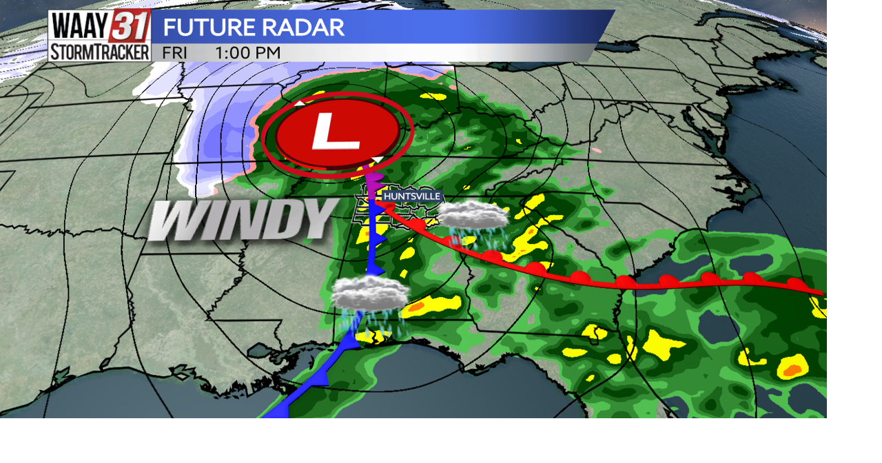 Light wintry mix tonight; severe weather potential on Friday | Weather ...