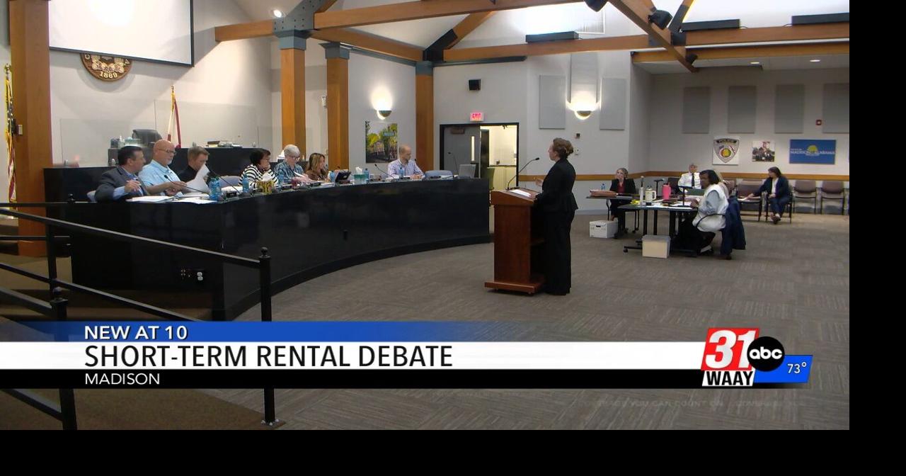 Madison city leaders set hearing to discuss short-term rental ...