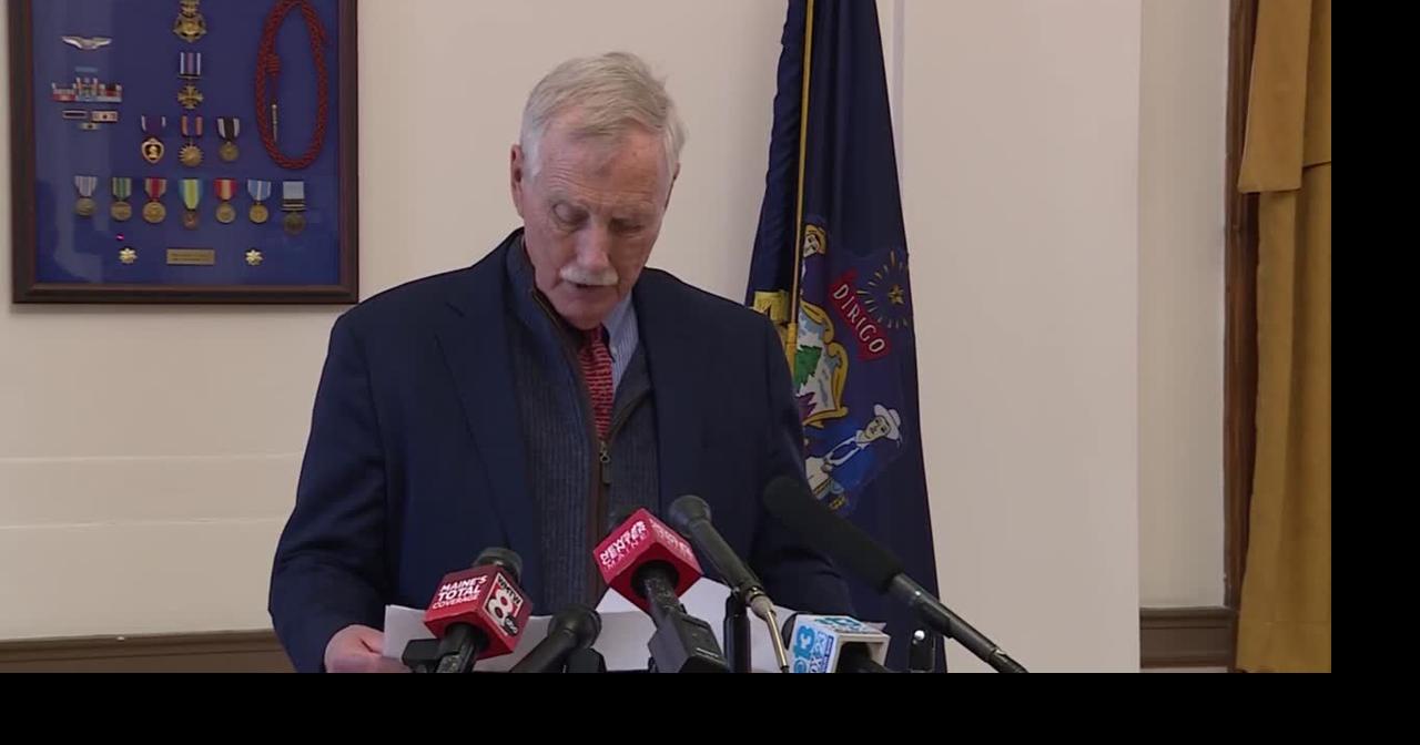 Angus King talks ICE operations in Maine during press conference ...