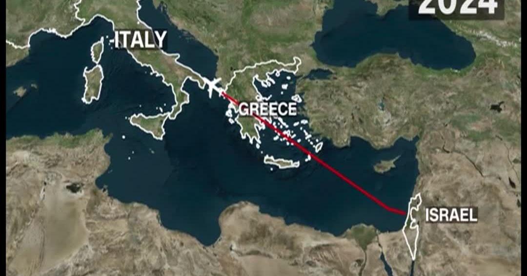 Netanyahu takes unusual flight route over Europe amid threat of war ...