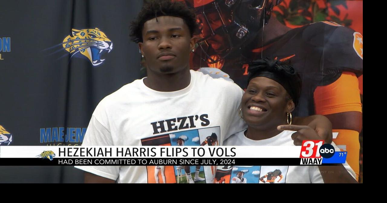 Four-star recruit Hezekiah Harris flips from Auburn to Tennessee ...