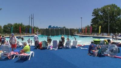 Sunday's warm weather called for people to have fun at Point Mallard's ...