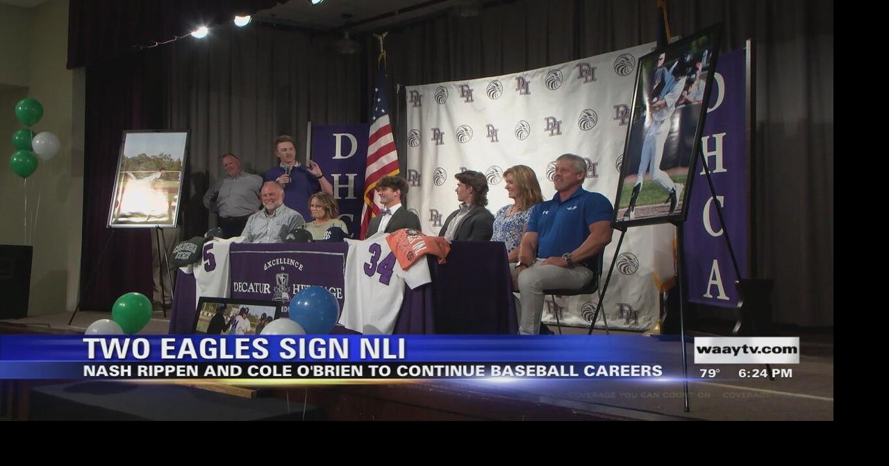 Decatur Heritage Eagles sign to continue baseball careers | News ...
