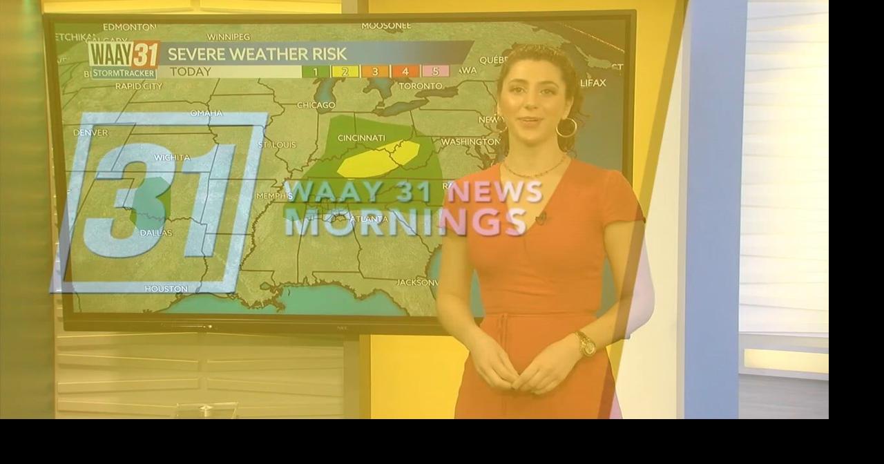 Grace Anello tracks severe weather risk | Video | waaytv.com