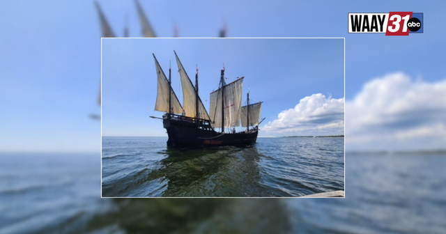 Christopher Columbus Niña & Pinta ships in Huntsville | News | waaytv.com