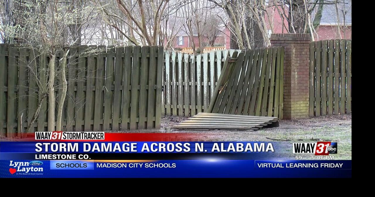 Severe weather brings changing road conditions, damage to Limestone ...