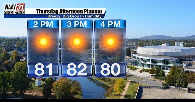 Beautiful fall weather rushes into North Alabama Thursday | Archive ...