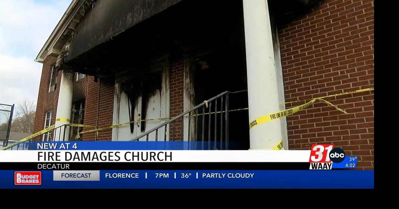 Fire damages 100+ year old church in Decatur | Video | waaytv.com