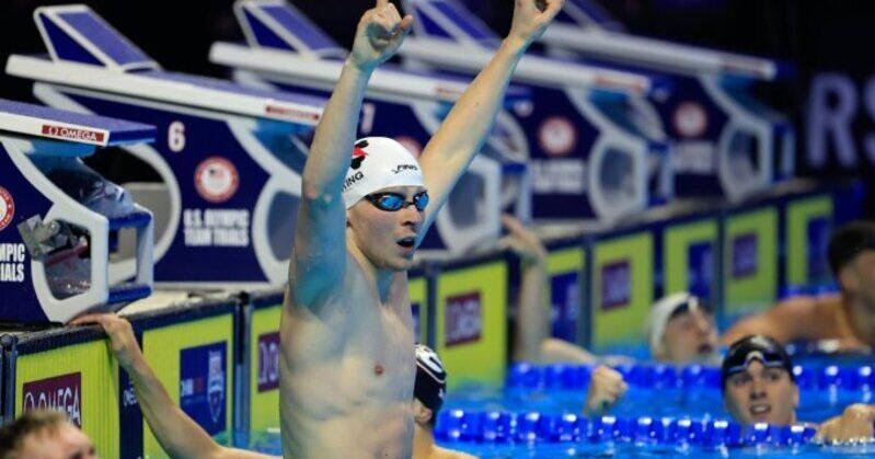 Madison hometown favorite Zach Harting swimming Tokyo Olympic dream ...