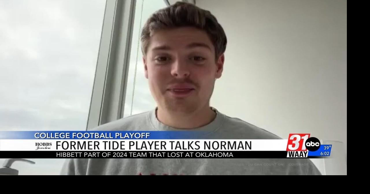 Former Tide player talks 2024 loss in Norman | Video | waaytv.com