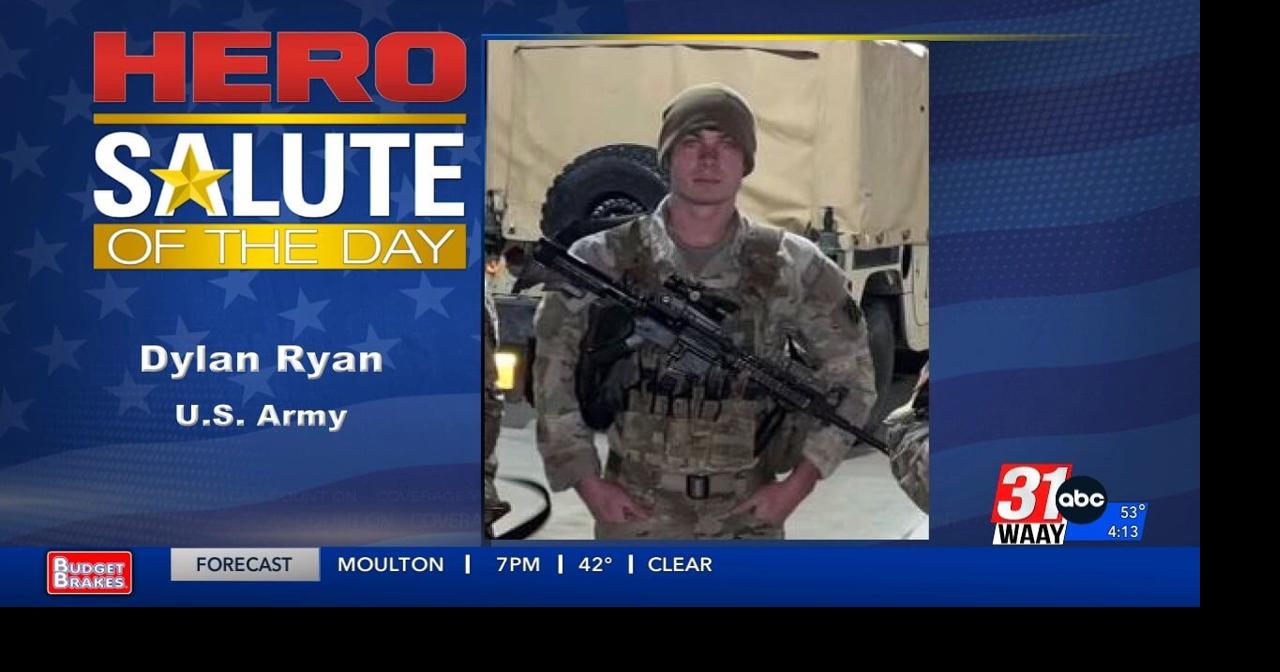 Hero Salute of the Day: Dylan Ryan | Video | waaytv.com