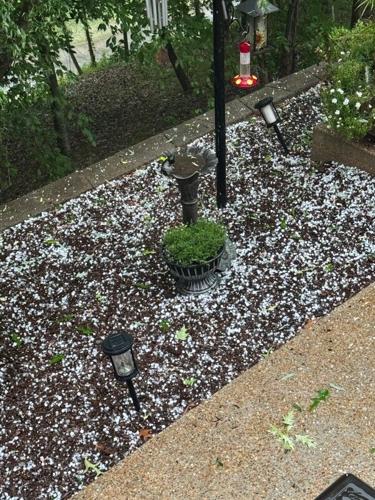 Hail falls in North Alabama during Friday's storms | News | waaytv.com