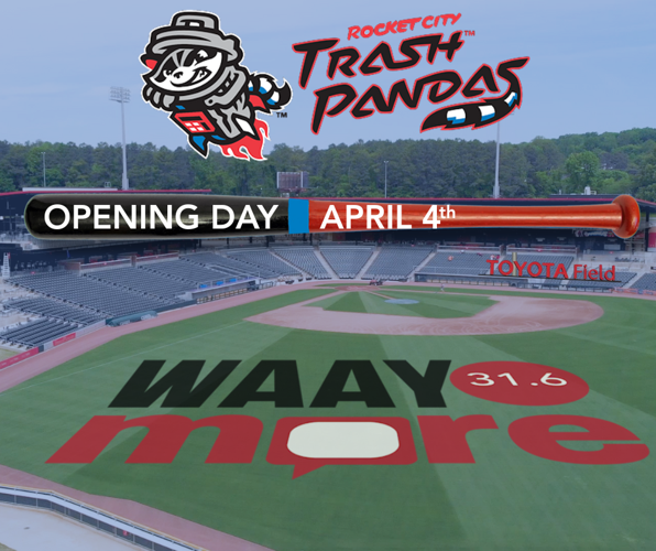 It’s Rocket City Trash Pandas season! Here’s how you can watch games at ...