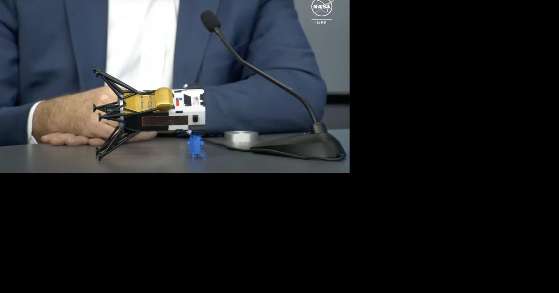 The Odysseus lunar lander is sideways on the moon, company that built it says | News | waaytv.com