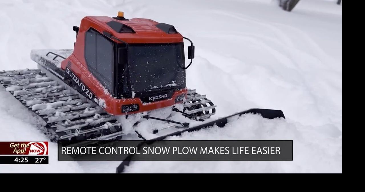 Remote control snow plow makes shoveling a breeze | | wandtv.com